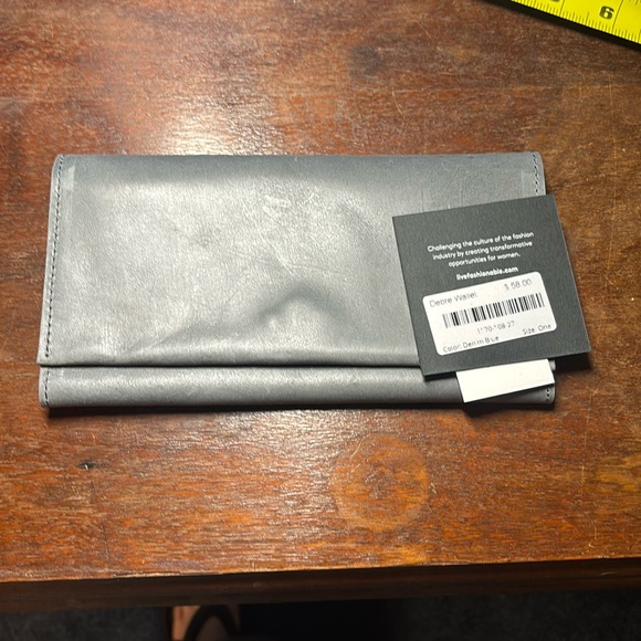 Able | Bags | Able Debre Wallet Denim Blue | Poshmark